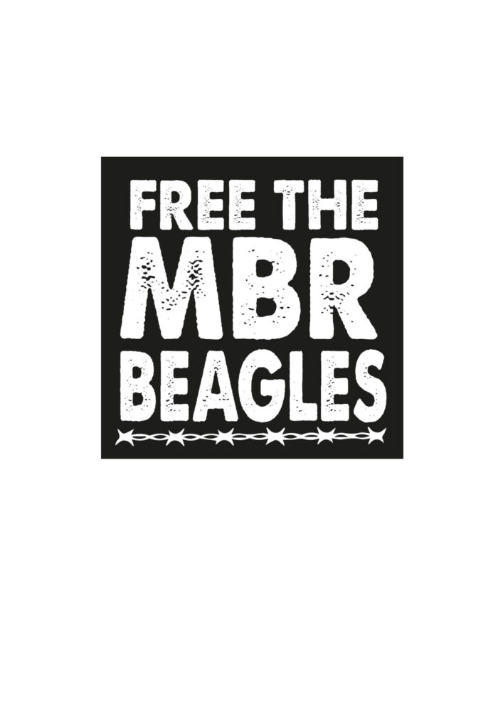 Vinyl Vegan Sticker - Until Every Cage Is Empty | Viva La Vegan